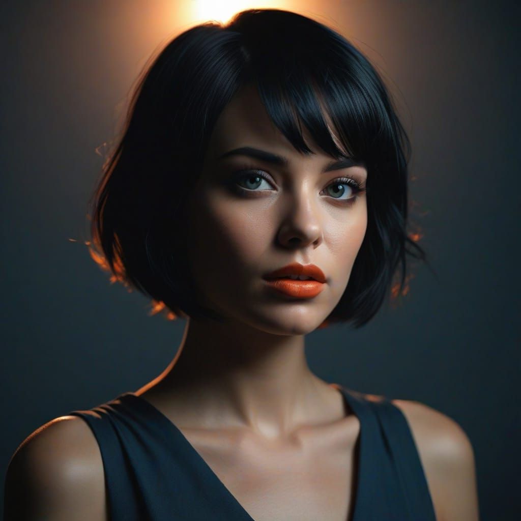 Portrait of a very beautiful woman - Portrait of a very beau...