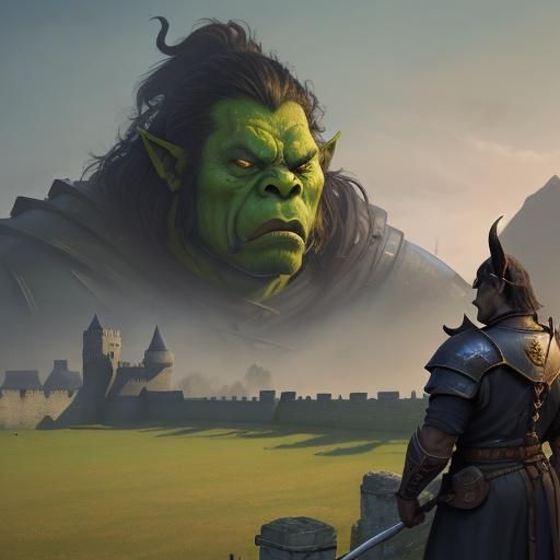 "I have heard that orcs are large. But this is ridiculous." - AI ...