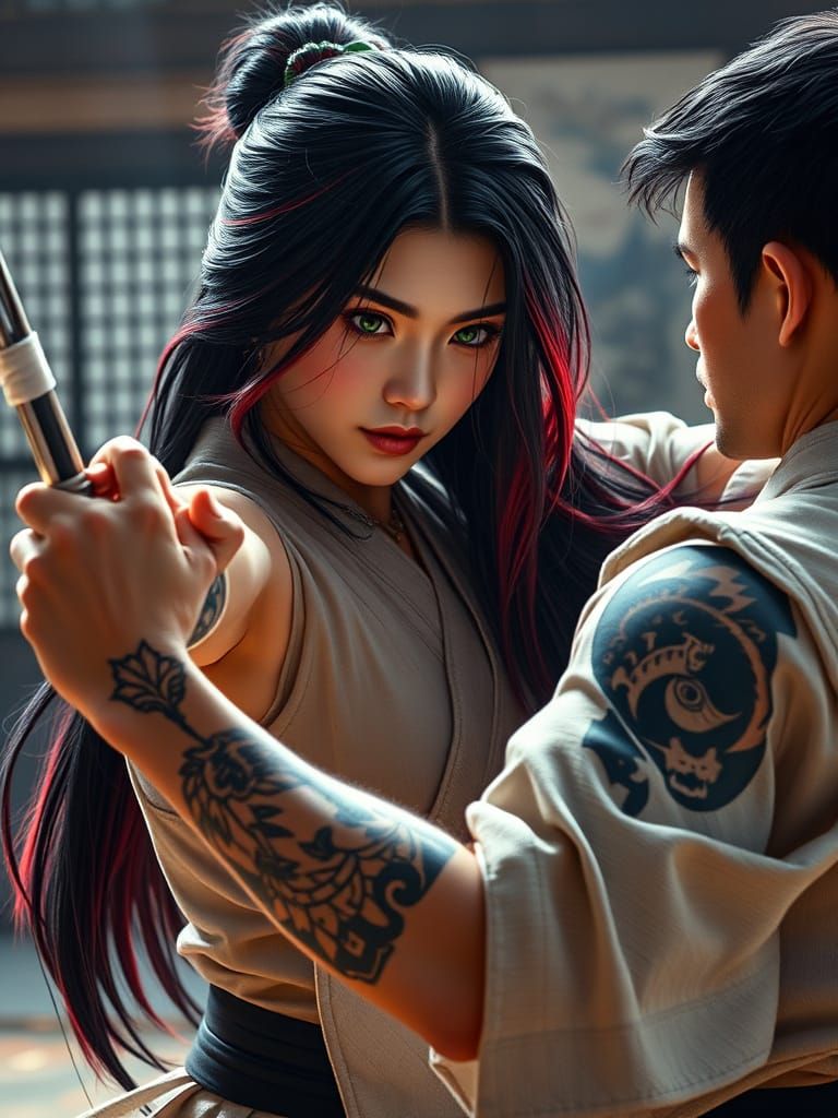 Training the Toad - Japanese Warrior's Intense Training in a...