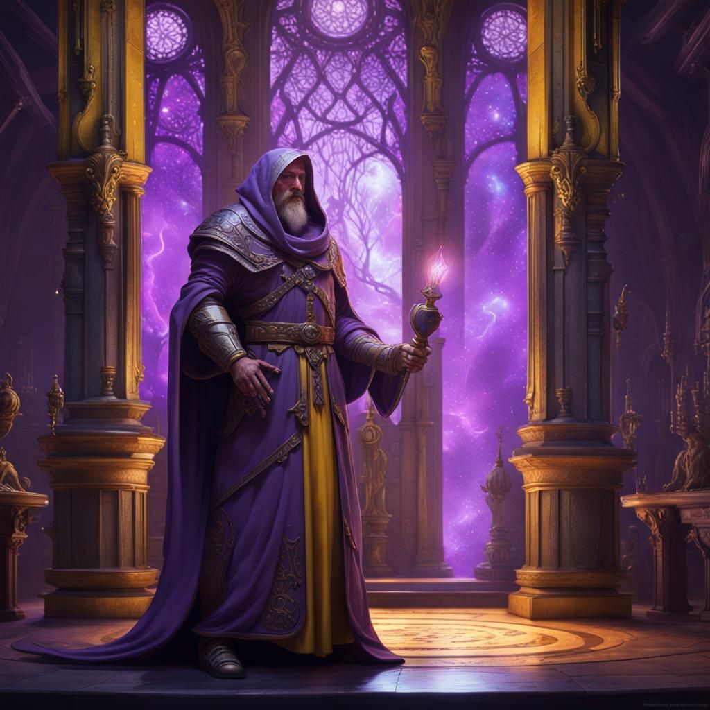Arcane master - AI Generated Artwork - NightCafe Creator