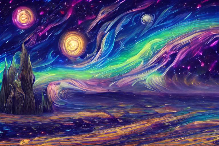 Another Another Starry Night, just in case - AI Generated Artwork ...