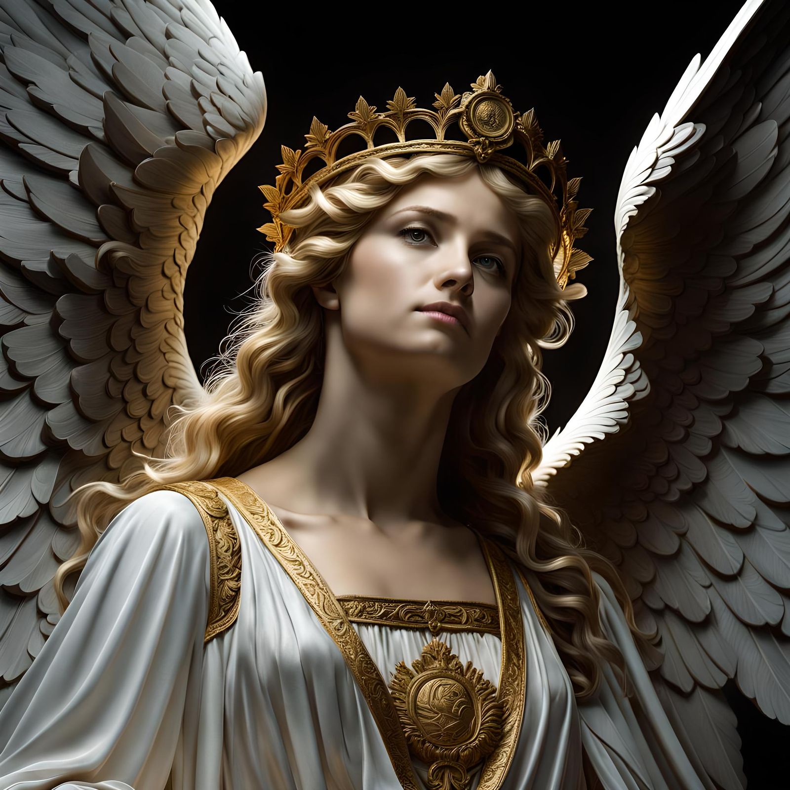 Angel Hamaliel of Virgo - AI Generated Artwork - NightCafe Creator