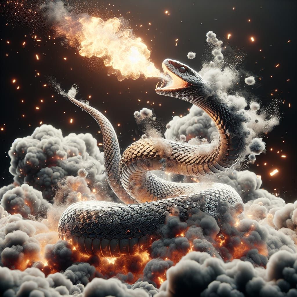 Snake - AI Generated Artwork - NightCafe Creator