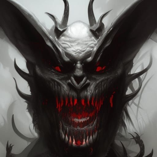 demon,face - AI Generated Artwork - NightCafe Creator