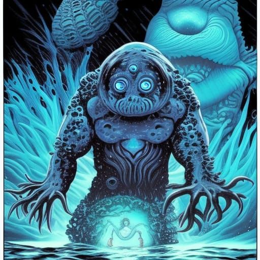 Deep Sea Entities - AI Generated Artwork - NightCafe Creator