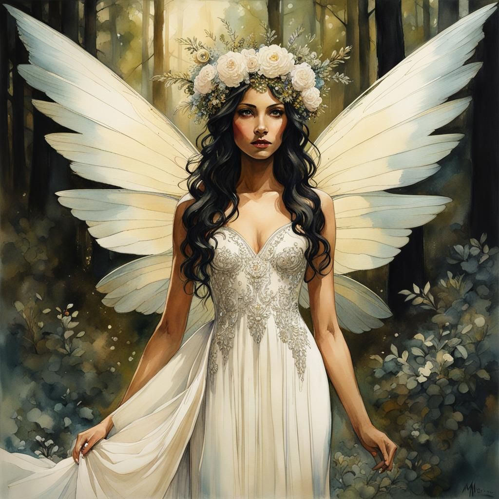 Fairy - AI Generated Artwork - NightCafe Creator