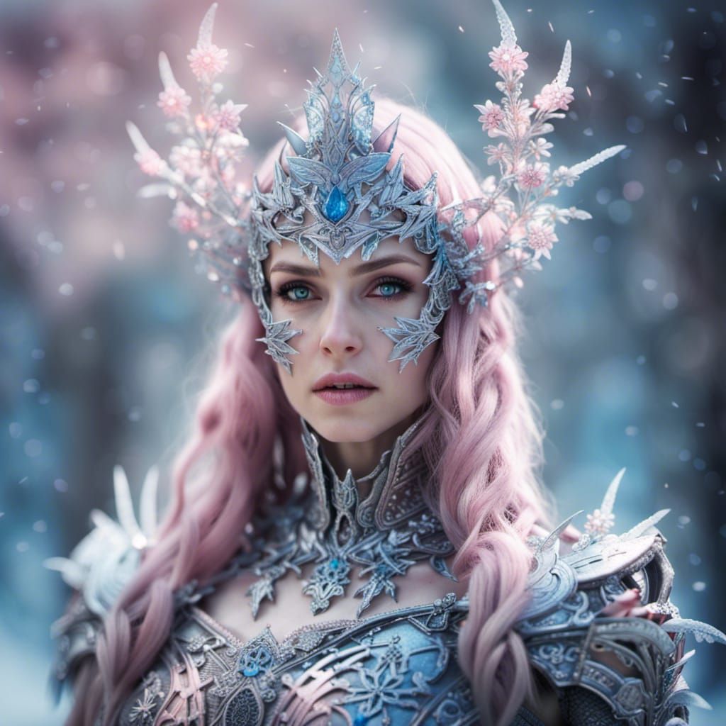 Winter Fey - AI Generated Artwork - NightCafe Creator