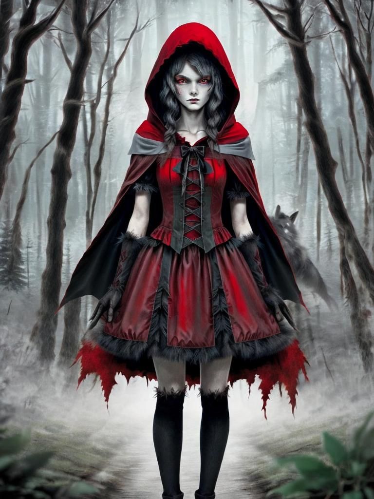 Red Riding Hood - AI Generated Artwork - NightCafe Creator