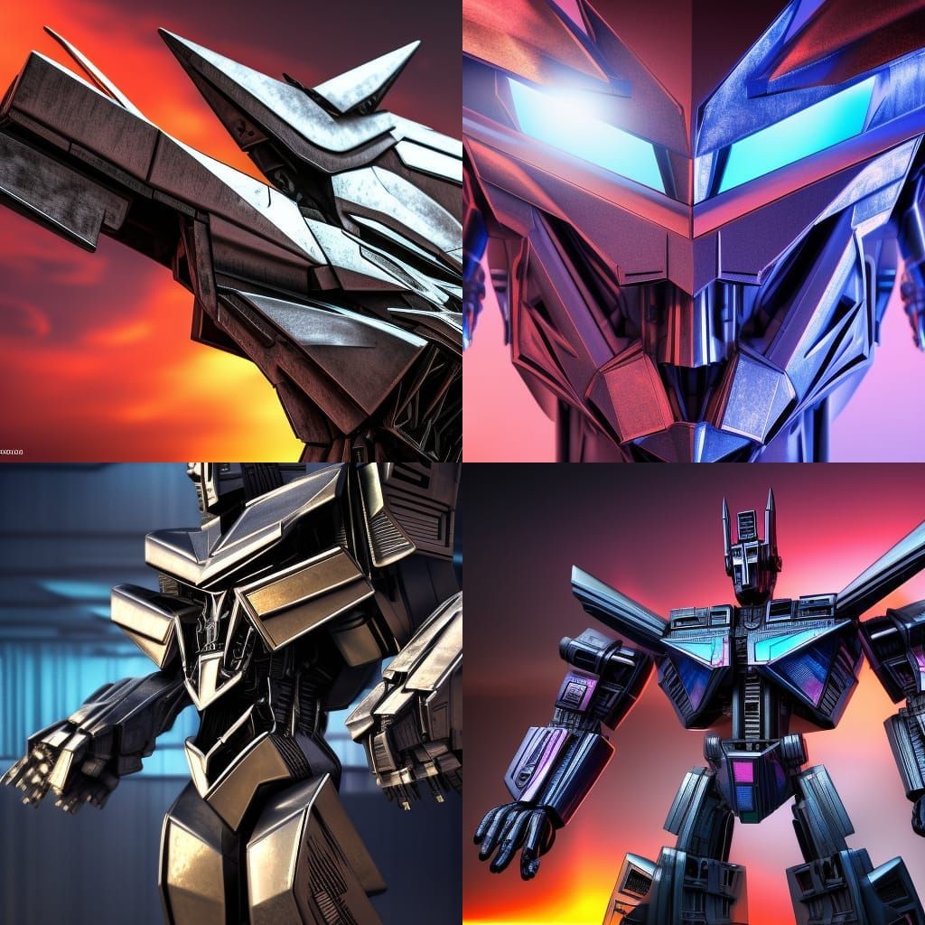 Transformer decepticon, Paper and metal fusion, sci fi synthwave ...