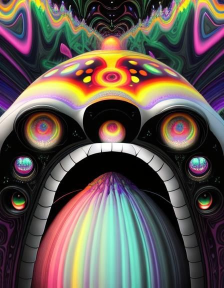 Trippy - AI Generated Artwork - NightCafe Creator