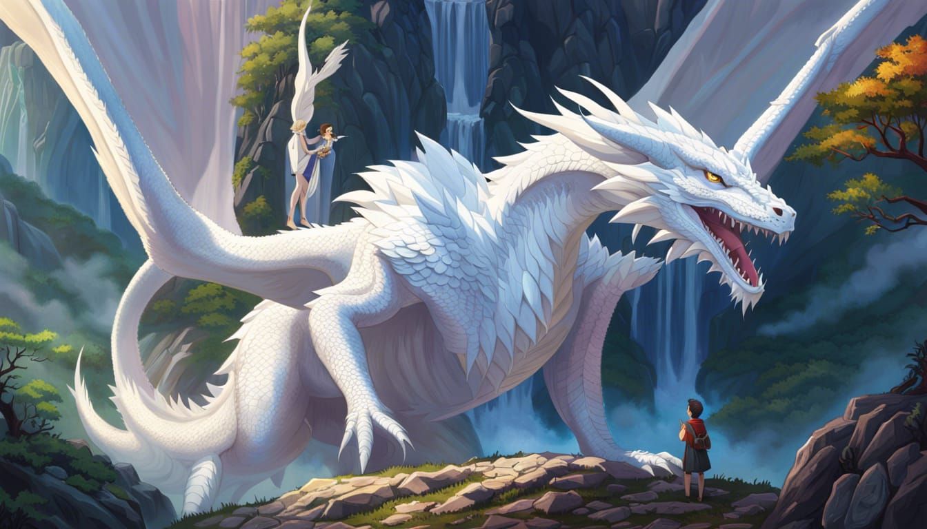 Dragon Wallpaper - AI Generated Artwork - NightCafe Creator