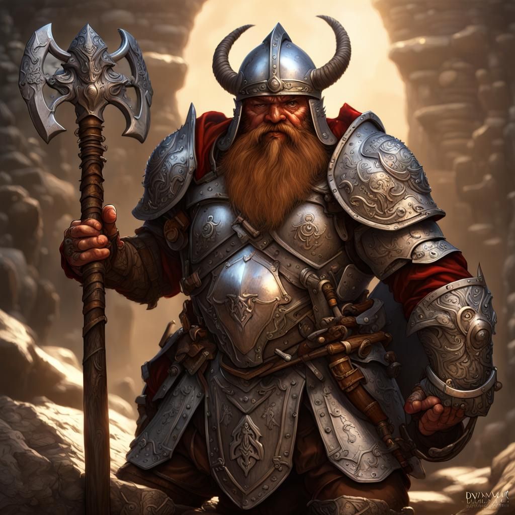 Durin Battlehammer - AI Generated Artwork - NightCafe Creator