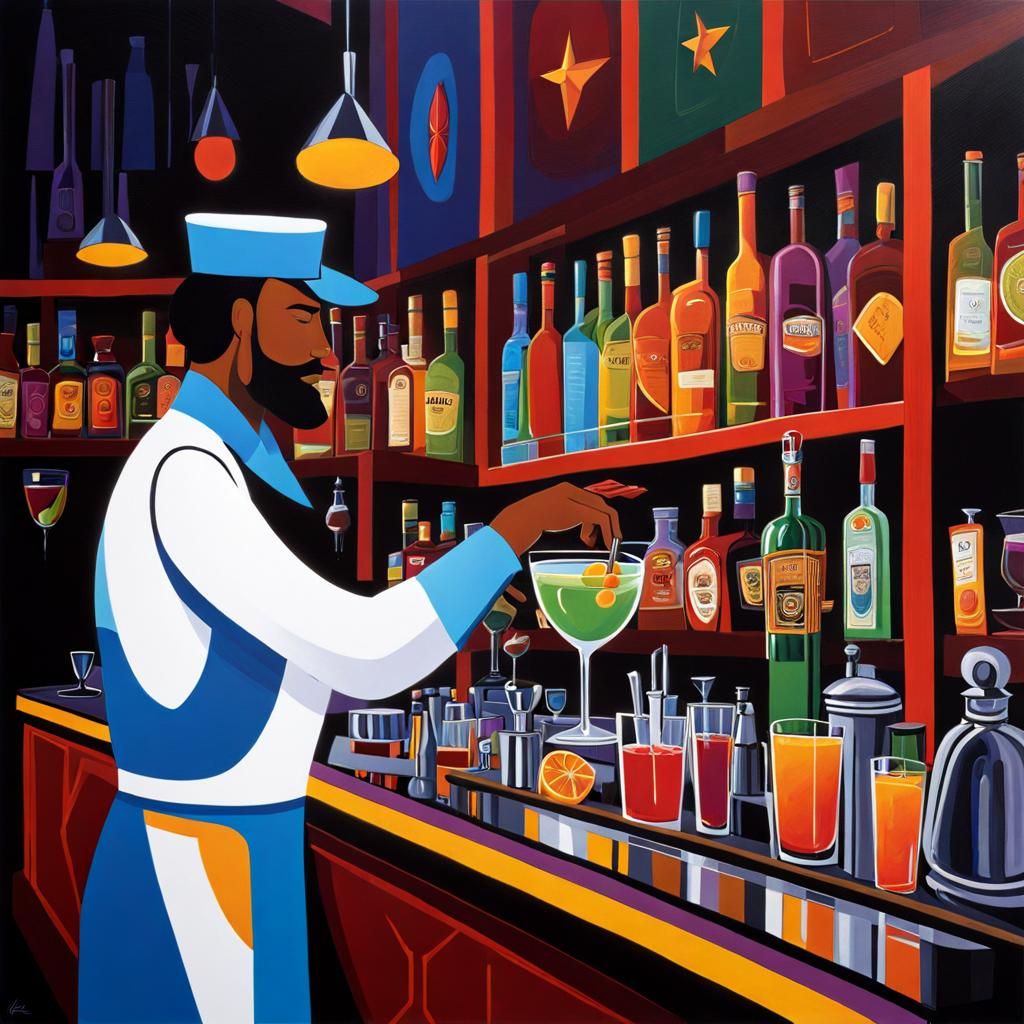 Mixologist - AI Generated Artwork - NightCafe Creator