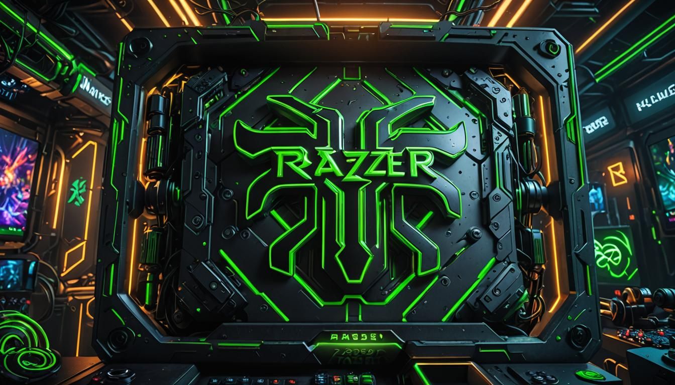 Razer logo - AI Generated Artwork - NightCafe Creator