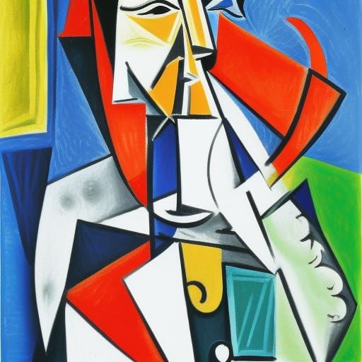 Pablo Picasso - AI Generated Artwork - NightCafe Creator