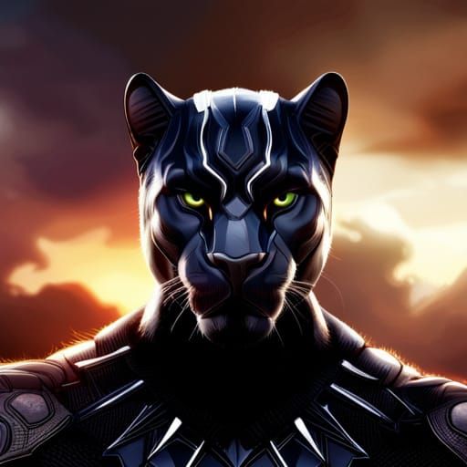 black panther - AI Generated Artwork - NightCafe Creator