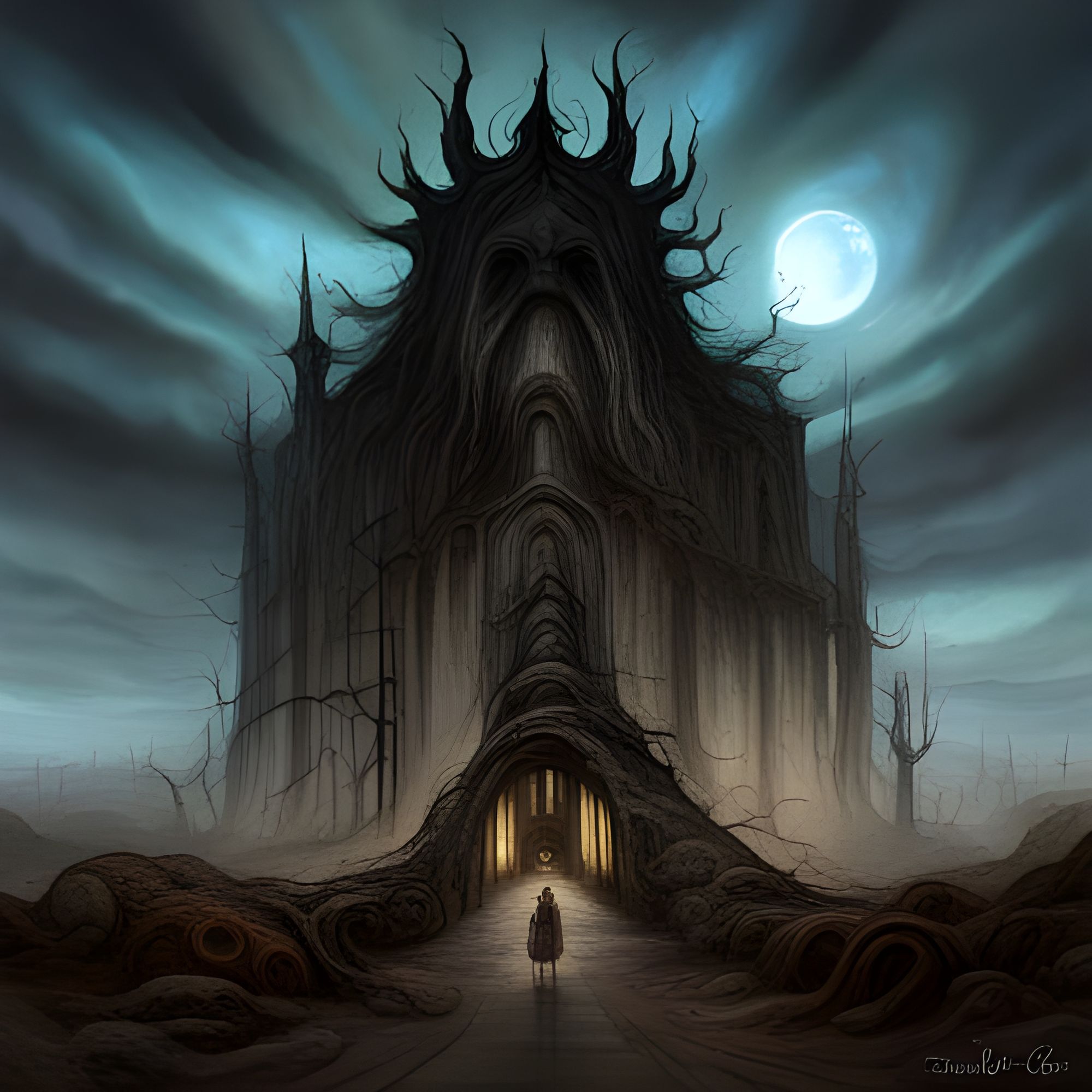 horror painting : r/nightcafe