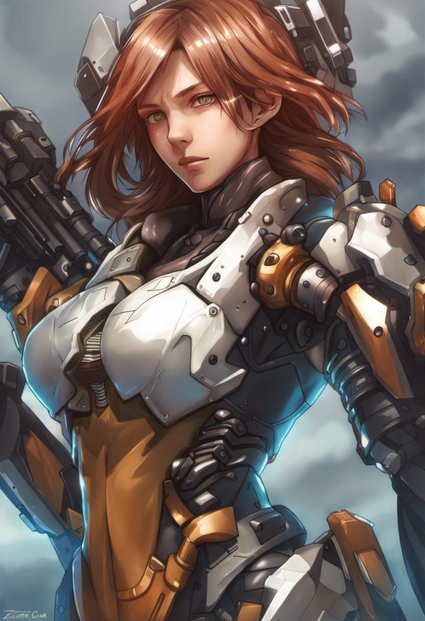 Mech Human - AI Generated Artwork - NightCafe Creator