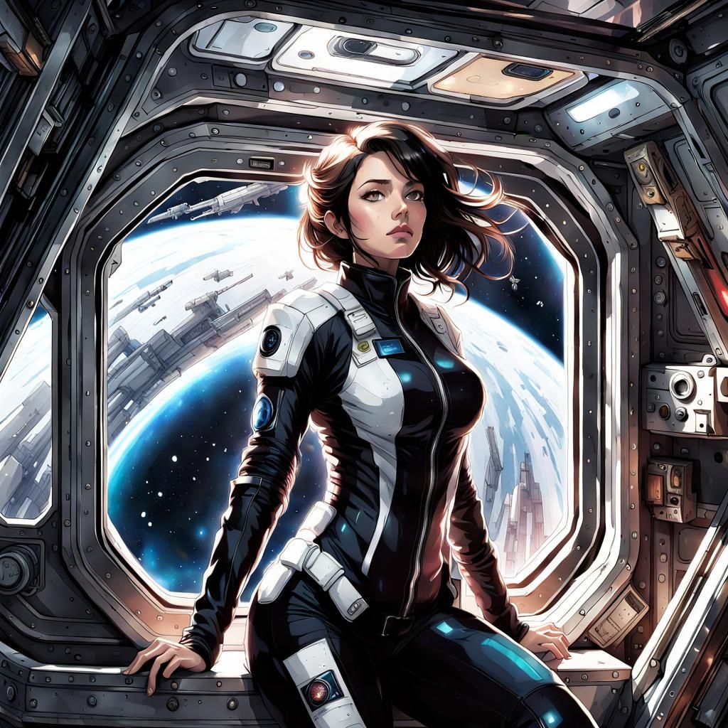 Juggernaut XL: Space Spy - AI Generated Artwork - NightCafe Creator