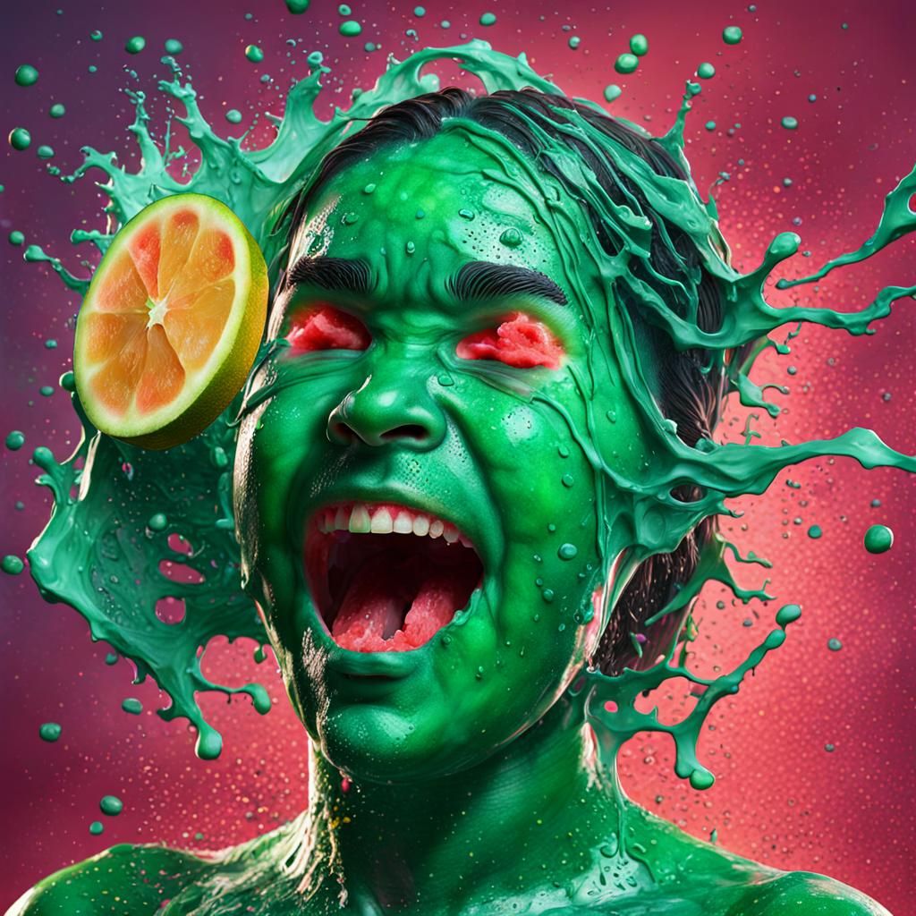 Watermelon crazy - AI Generated Artwork - NightCafe Creator