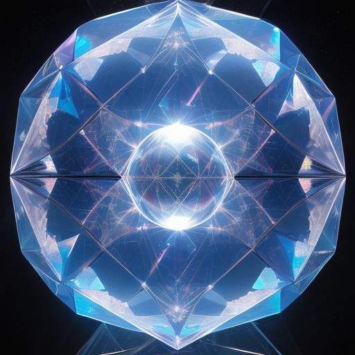 fractal reflection of a holographic sphere within a perfectly ...