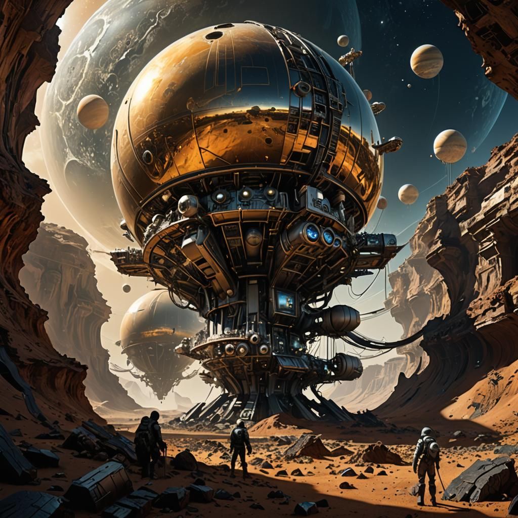 Atmosphere Conditioning Module - AI Generated Artwork - NightCafe Creator