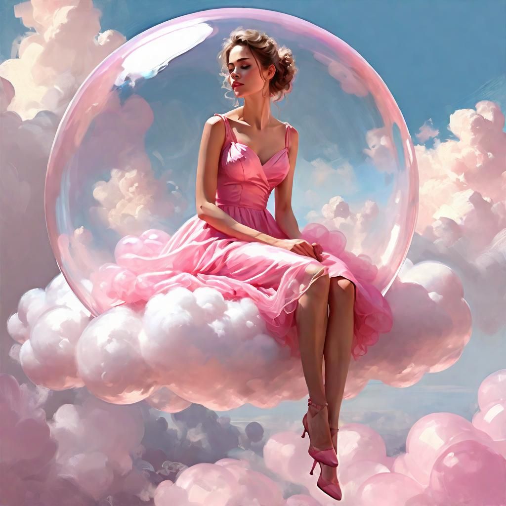 Pretty In Pink - AI Generated Artwork - NightCafe Creator