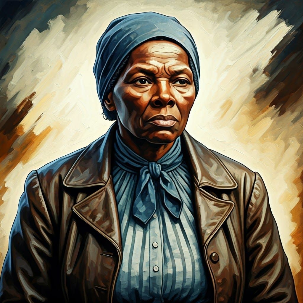 Harriet Tubman, an American abolitionist and social activist.