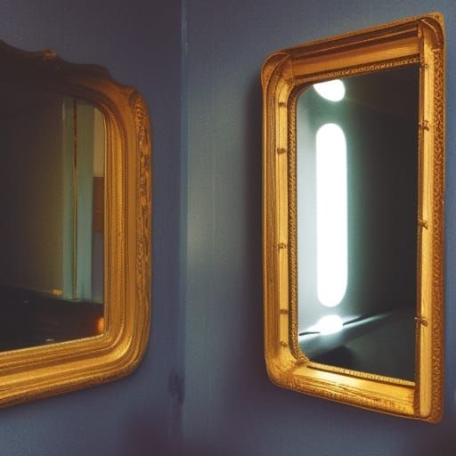 Mirror within a mirror within a mirror - AI Generated Artwork ...