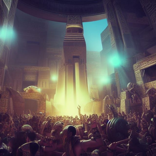 Egyptian rave v2 : r/nightcafe