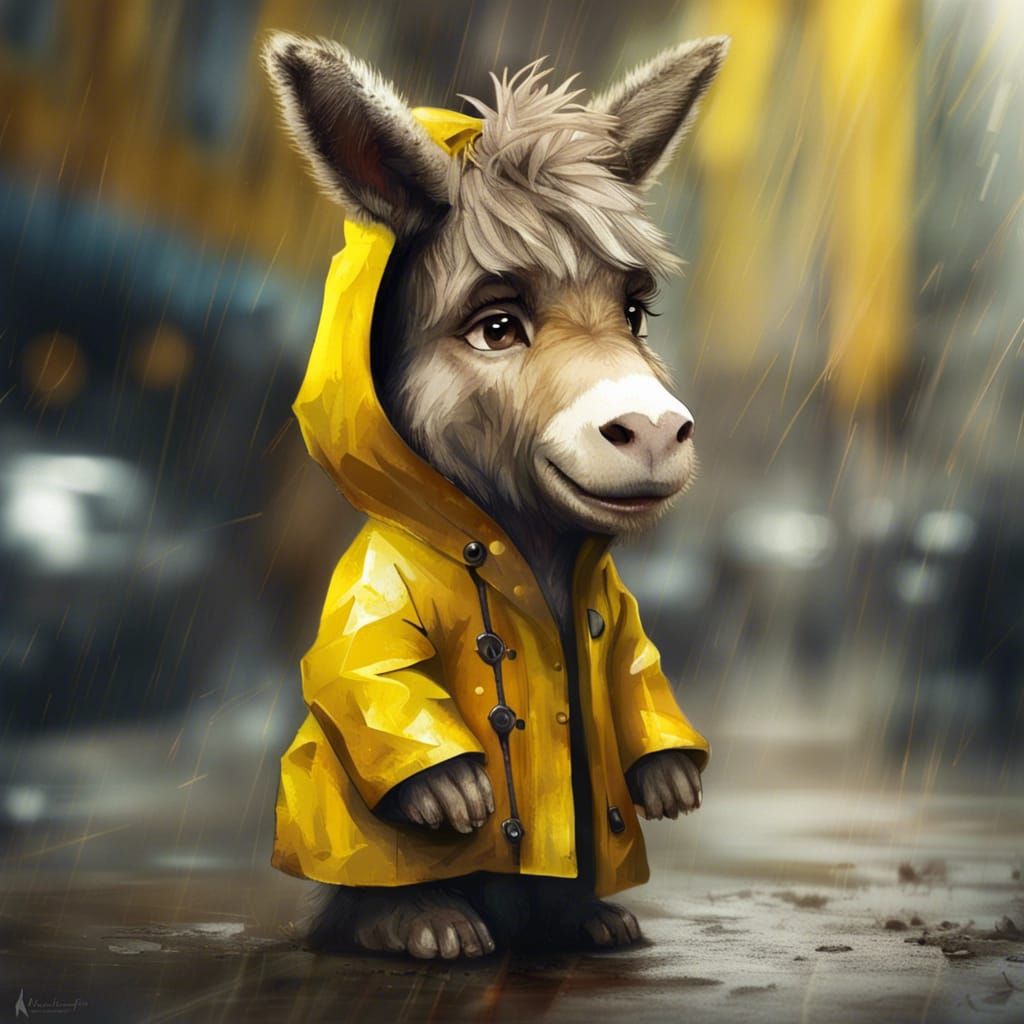 Donkey - AI Generated Artwork - NightCafe Creator