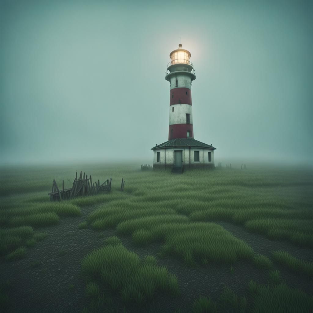 The Lighthouse - AI Generated Artwork - NightCafe Creator