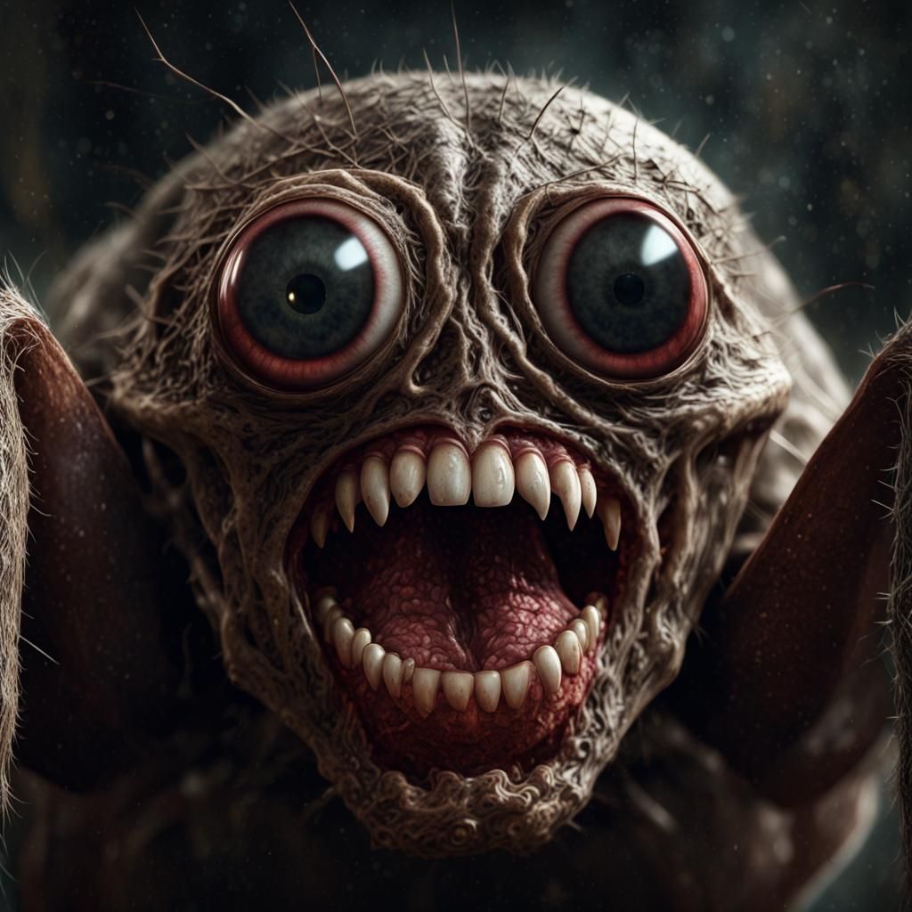 Demented Jumping Spider - AI Generated Artwork - NightCafe Creator