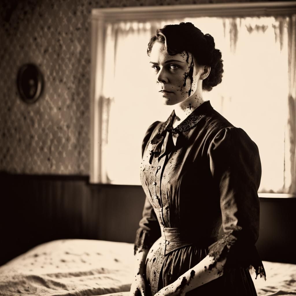 Fall River Series: Mad Lizzie Borden - AI Generated Artwork - NightCafe ...