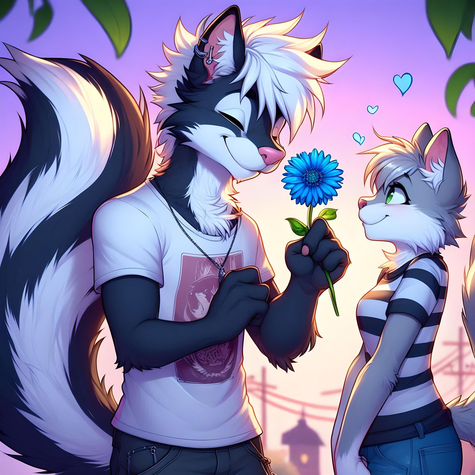 A Flower For You - AI Generated Artwork - NightCafe Creator