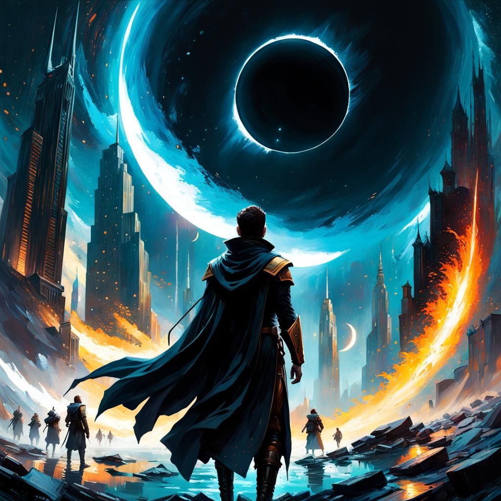 Solar eclipse - AI Generated Artwork - NightCafe Creator