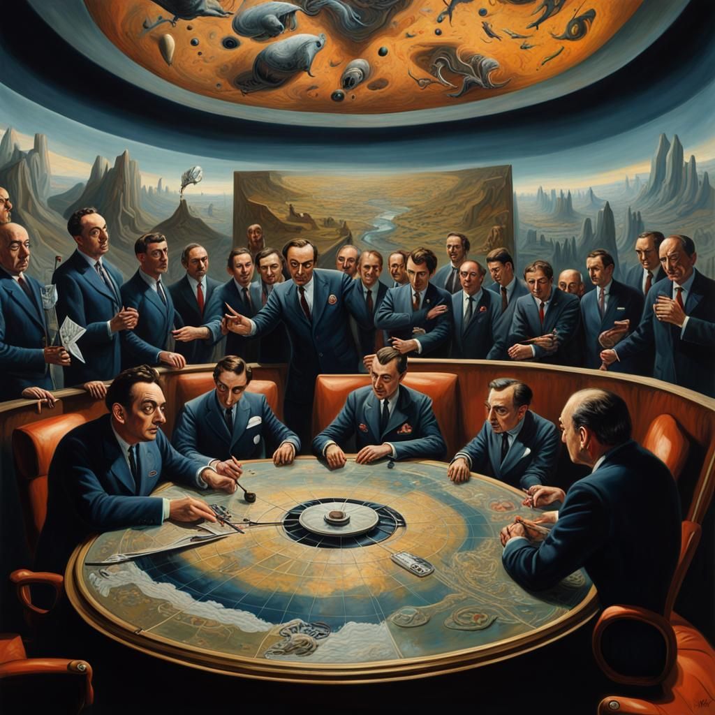 The World Domination Game - AI Generated Artwork - NightCafe Creator