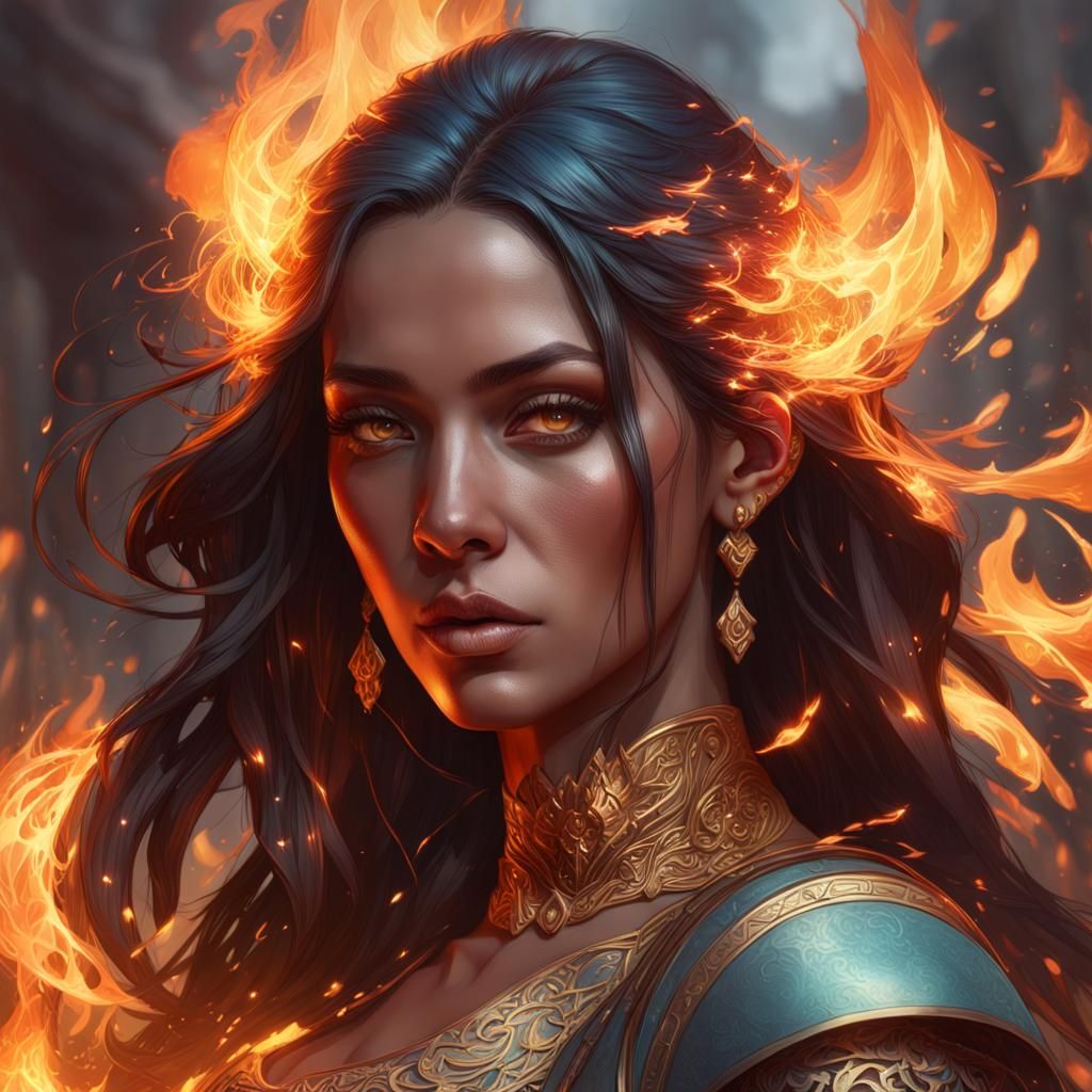 Goddess Vesta - AI Generated Artwork - NightCafe Creator