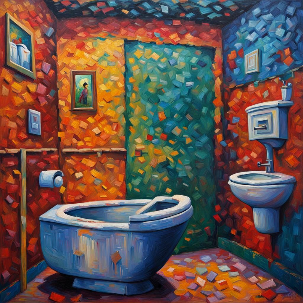 Toilet - AI Generated Artwork - NightCafe Creator