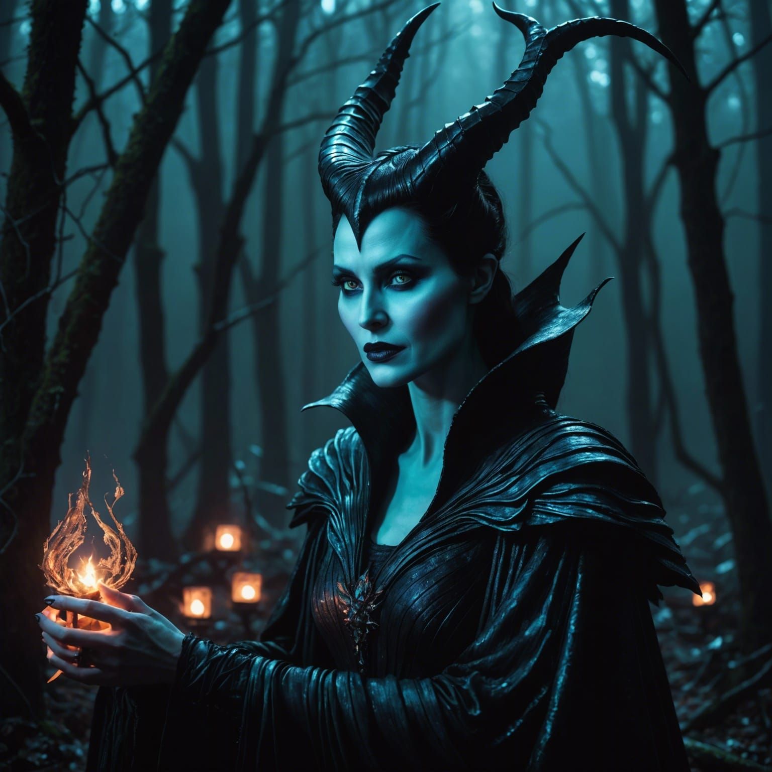 Maleficent: Mistress of Evil. 🪄 - AI Generated Artwork - NightCafe Creator