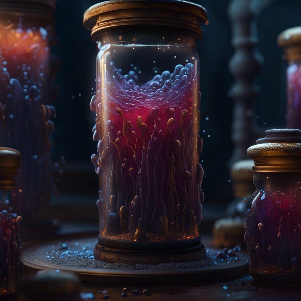 Contained Chaos - AI Generated Artwork - NightCafe Creator