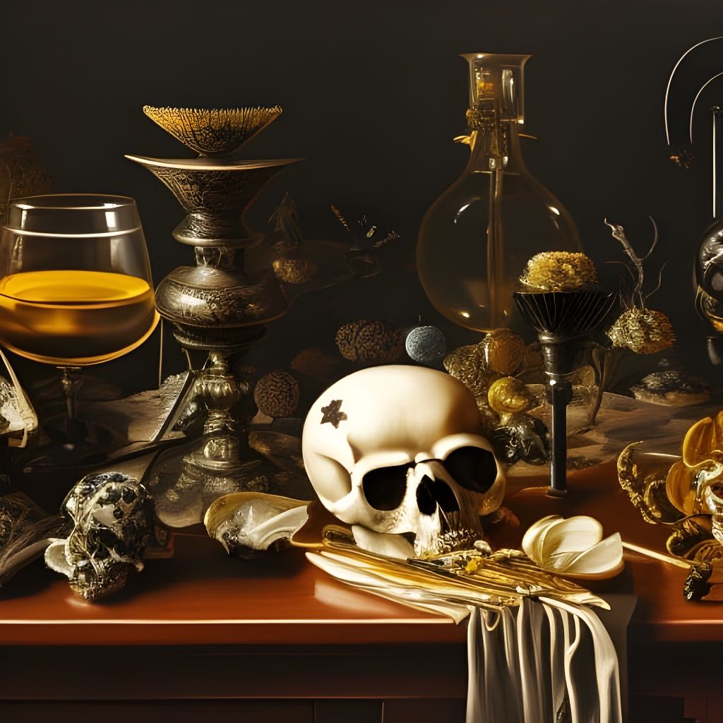 Still Life Painting - AI Generated Artwork - NightCafe Creator