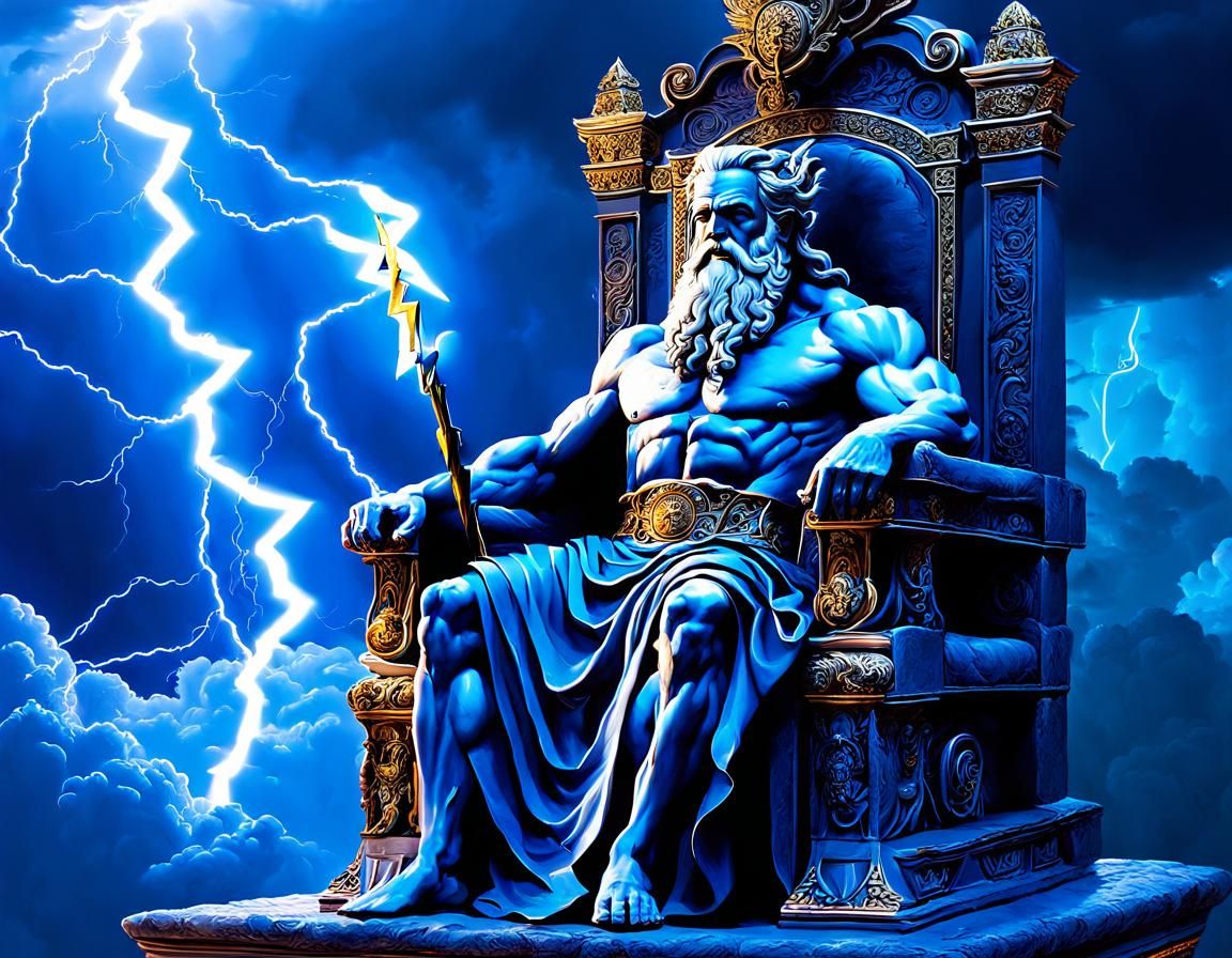 Zeus in Olympia - AI Generated Artwork - NightCafe Creator