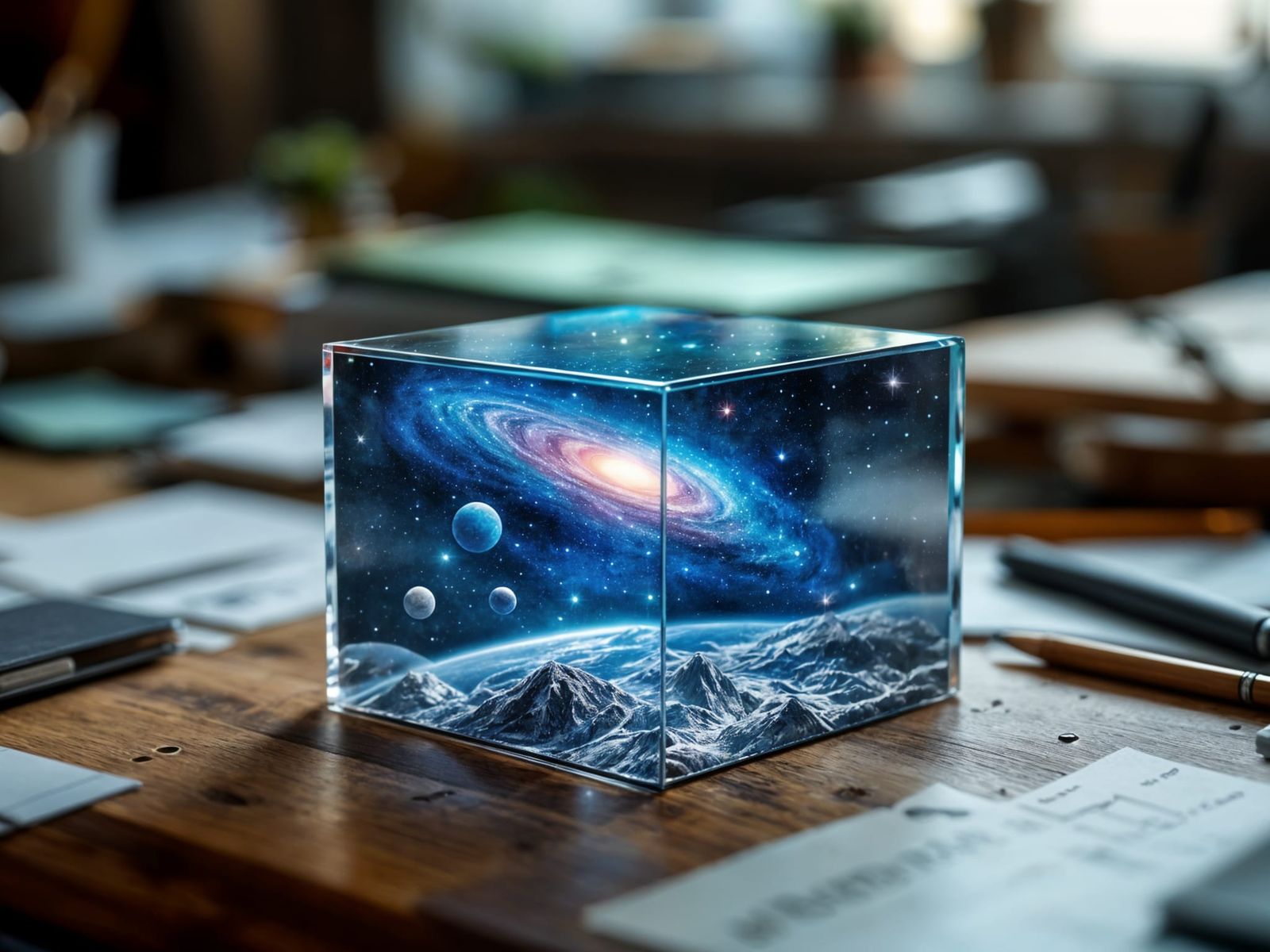 Trapped Universe - Galactic Prison in a Small Box