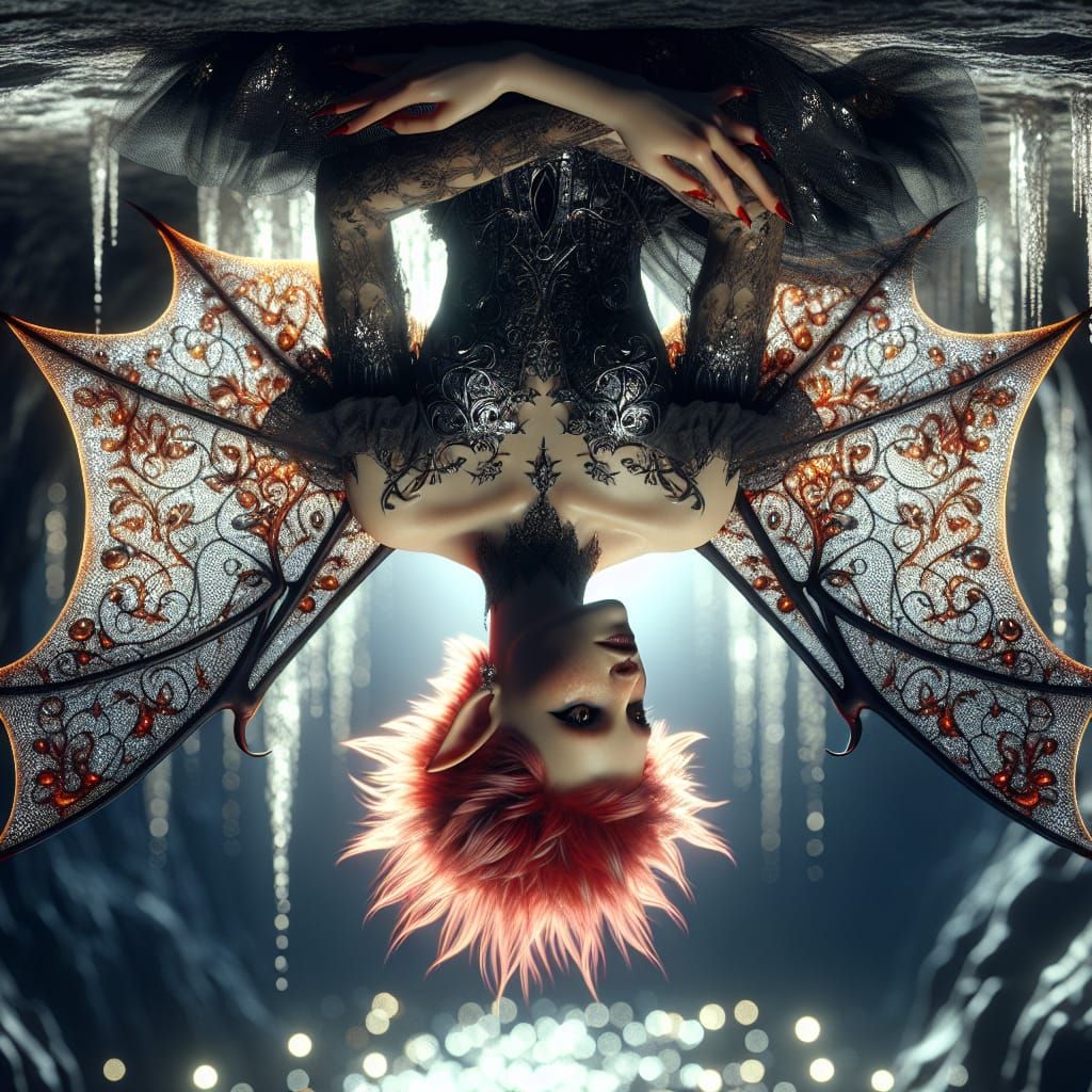 Nocturnal Fae - AI Generated Artwork - NightCafe Creator