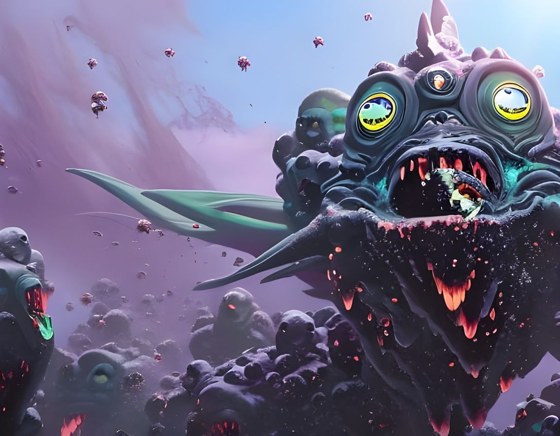 Bugg-Shash, He Who Comes in the Dark - AI Generated Artwork - NightCafe ...