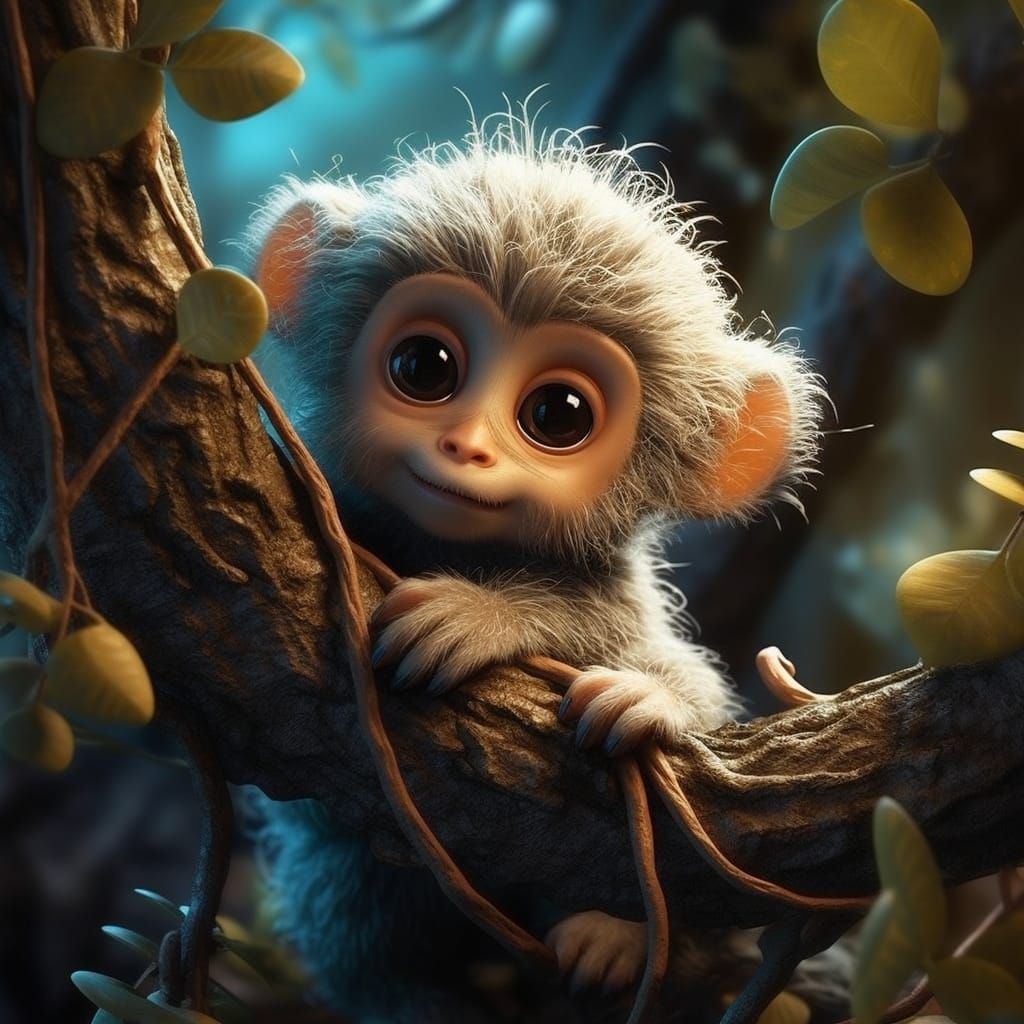 Monkey - AI Generated Artwork - NightCafe Creator