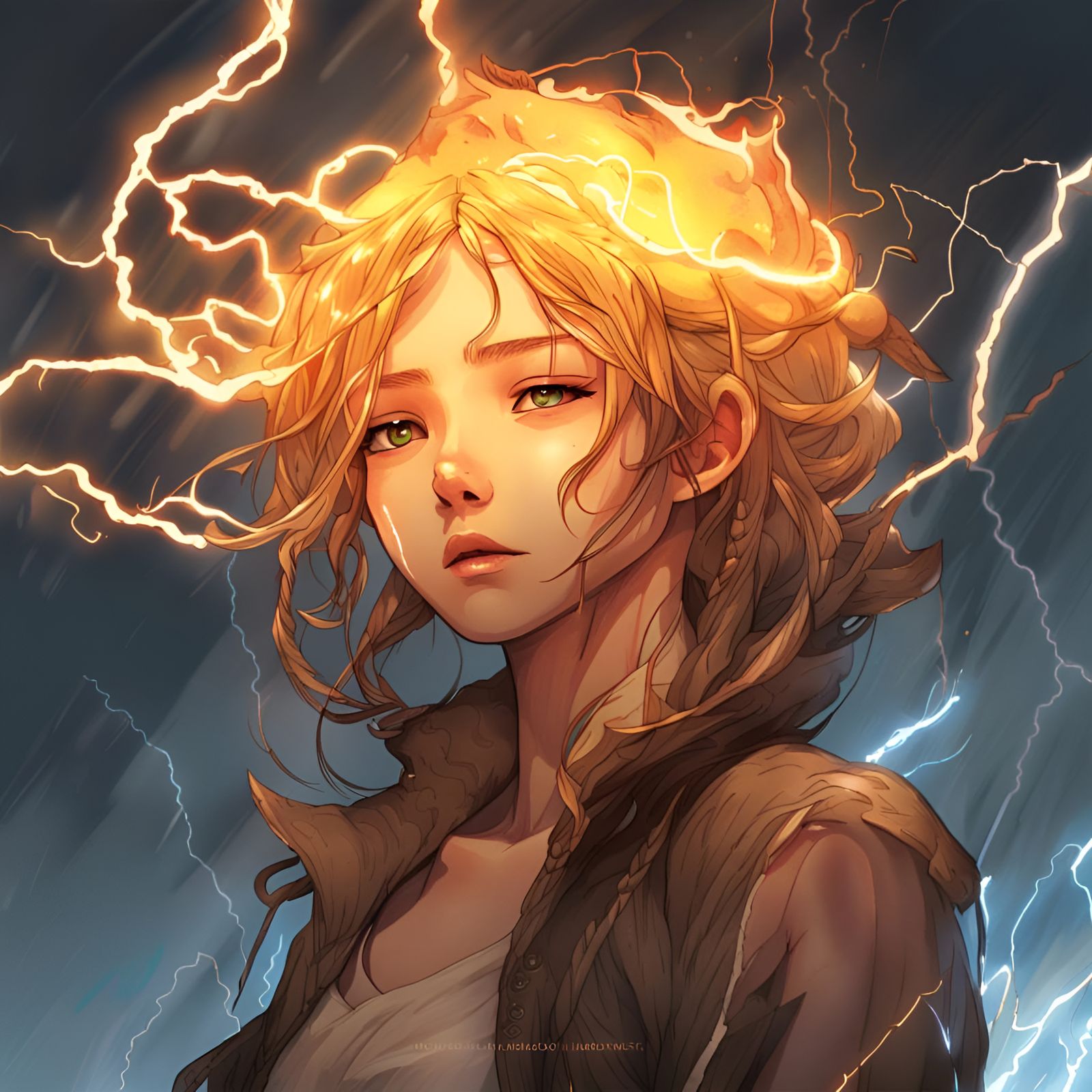 Thunder Collection: 9 - AI Generated Artwork - NightCafe Creator