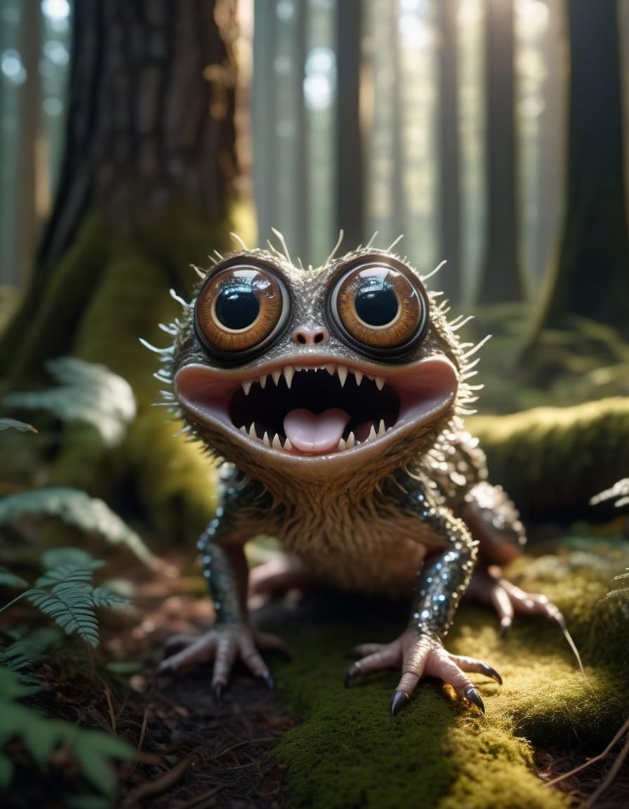 Adorable strange creatures series - AI Generated Artwork - NightCafe ...