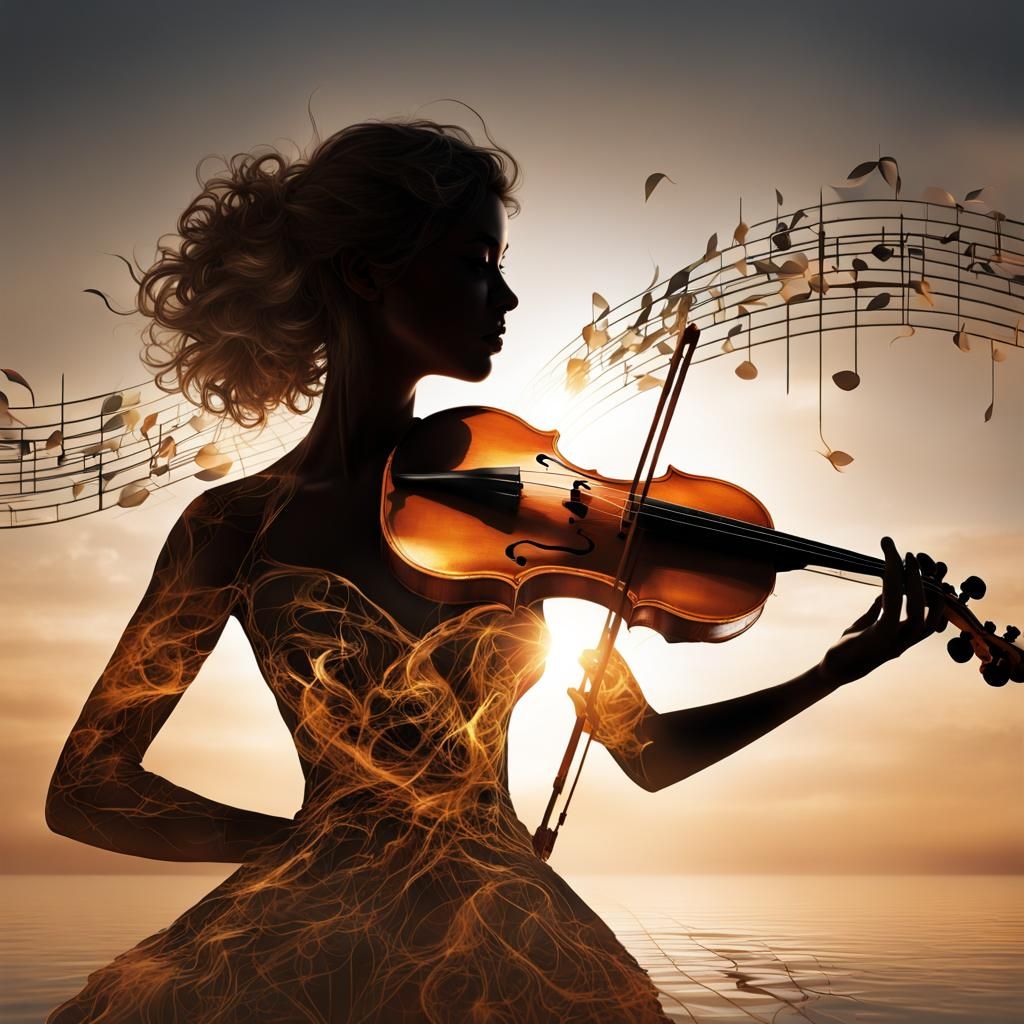 Violin - AI Generated Artwork - NightCafe Creator